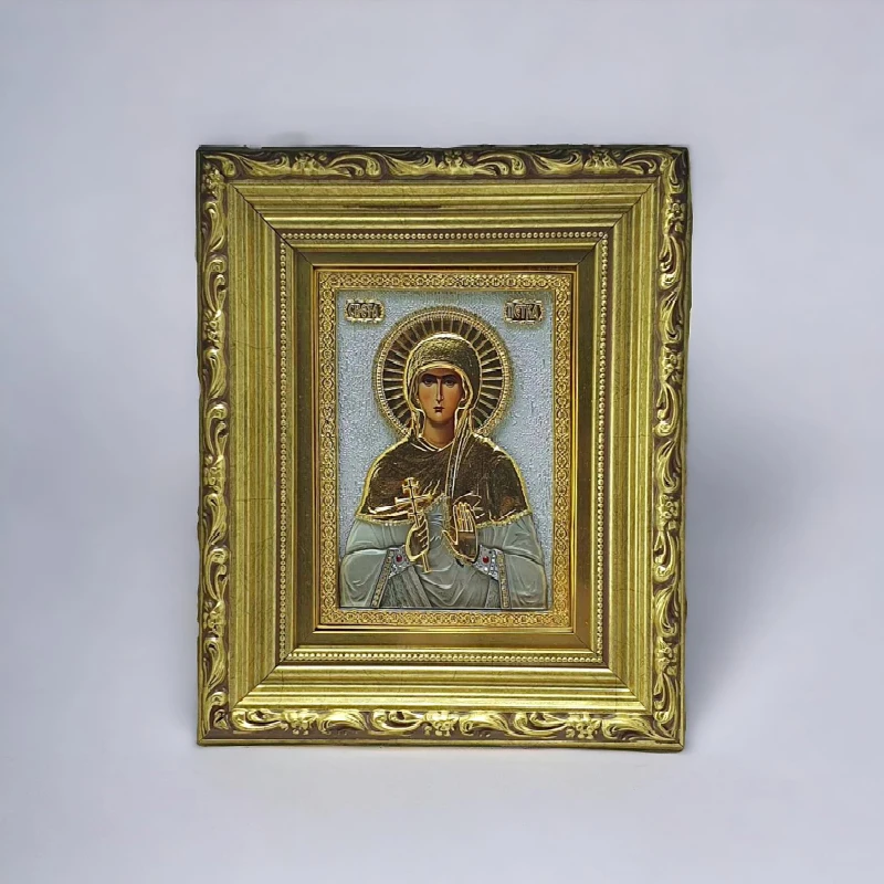 Ikona metalna Sveta Petka 23x19 cm::SERBIANSHOP