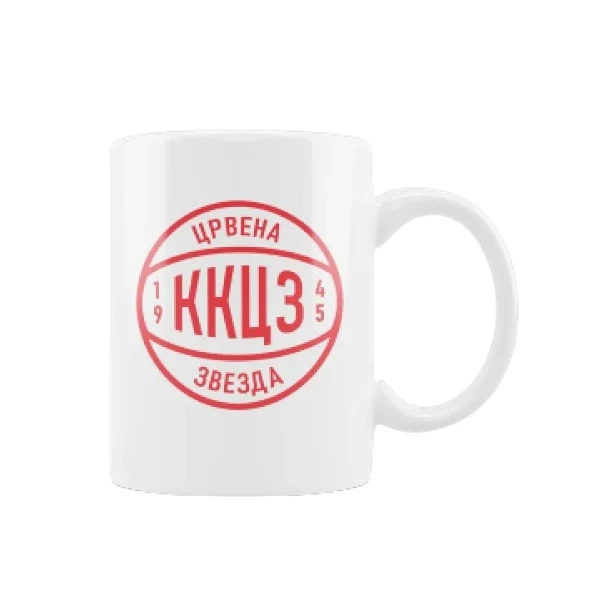 KK RED STAR CERAMIC MUG KKCZ
