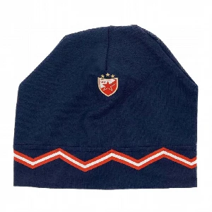 Red Star Baby Cap: Navy with Crest and Red and White Details…