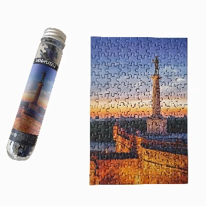 Mini Belgrade Puzzle in Tube – 150 Pieces, Historical City Motifs