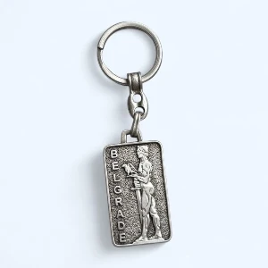 Belgrade Victor Keychain – Authentic Serbian Souvenir