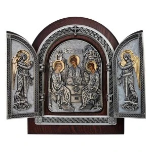 TRIPTYCH HOLY TRINITY 22 X 18